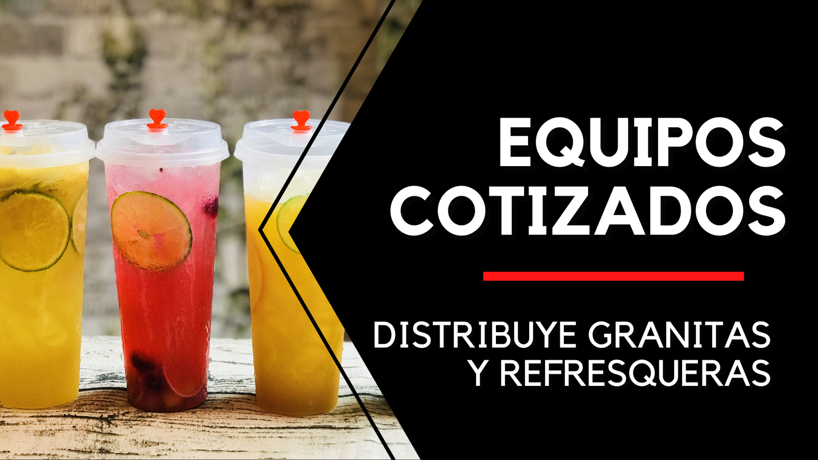 Equipos para distribuidores: granitas y refresqueras - Foodservice